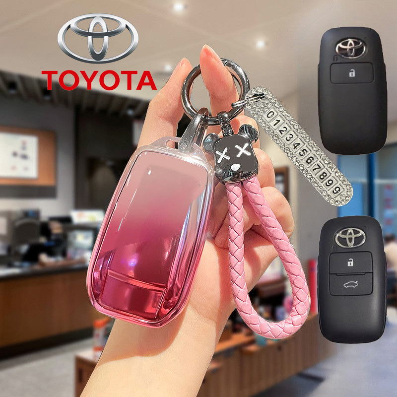 Gradient Color New Toyota Key Cover Case For Raize Avanza Veloz 2022 ...