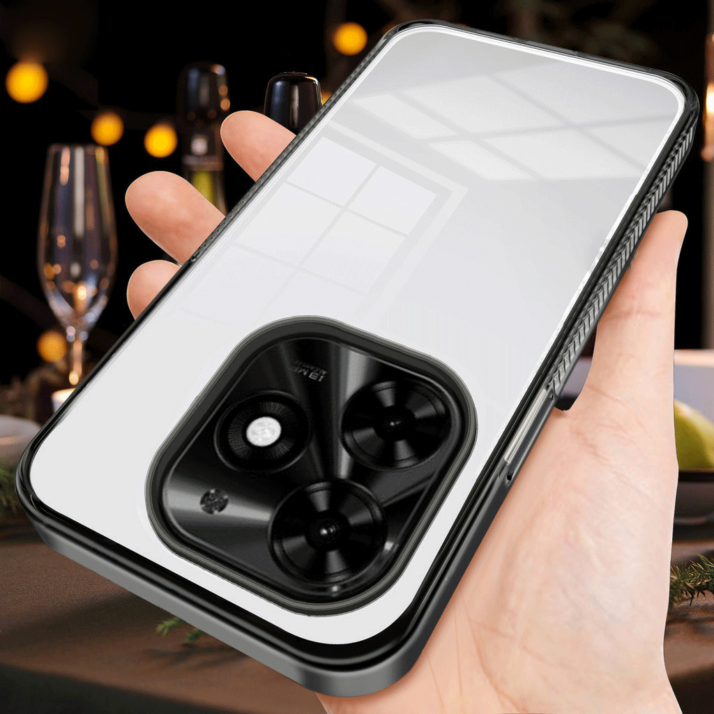Tecno Spark Go 2024 Case SPARK 20C SPARK 20P POP 8 Clear Back Non ...