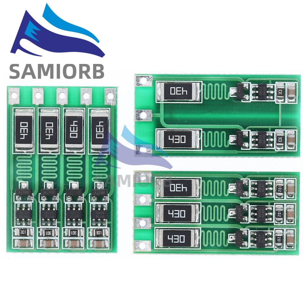 2S 3S 4S 100MA Lithium Battery Balance Circuit Board 18650 Li-ion ...