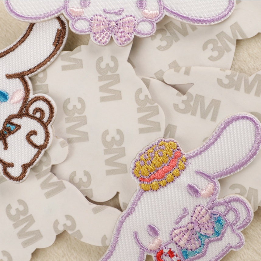 Cartoon Cartoon Cinnamon Dog Series Embroidered Cloth Stickers Ripped ...