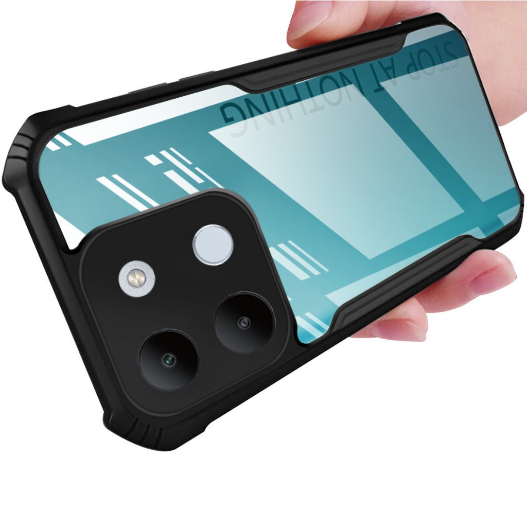 Casing For itel P65 P55 Plus P55T P55+ Case Airbags Shockproof ...