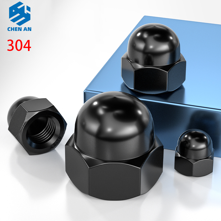M3M4 M5 M6 M8 Acorn Cap Nut Stainless Steel SUS A2-304 Steel Cap Nut JIS | Nickel Plating | Dome ...