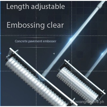 Concrete Road Texturing Device Steel Road Knurling Tool Roller Hand ...