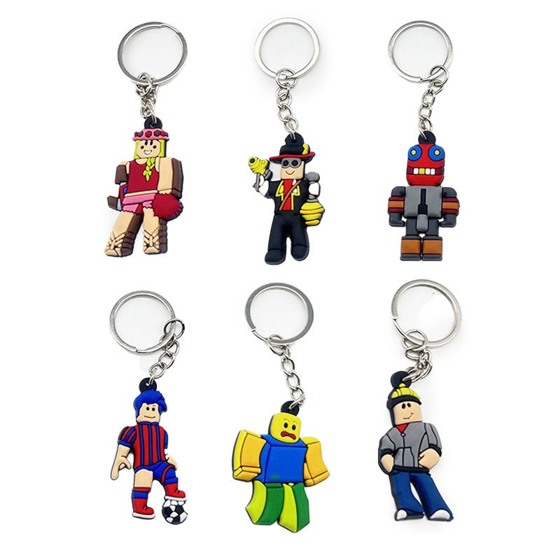 Roblox Keychain Soft PVC Keyring For Kids Party Gift | Shopee Philippines