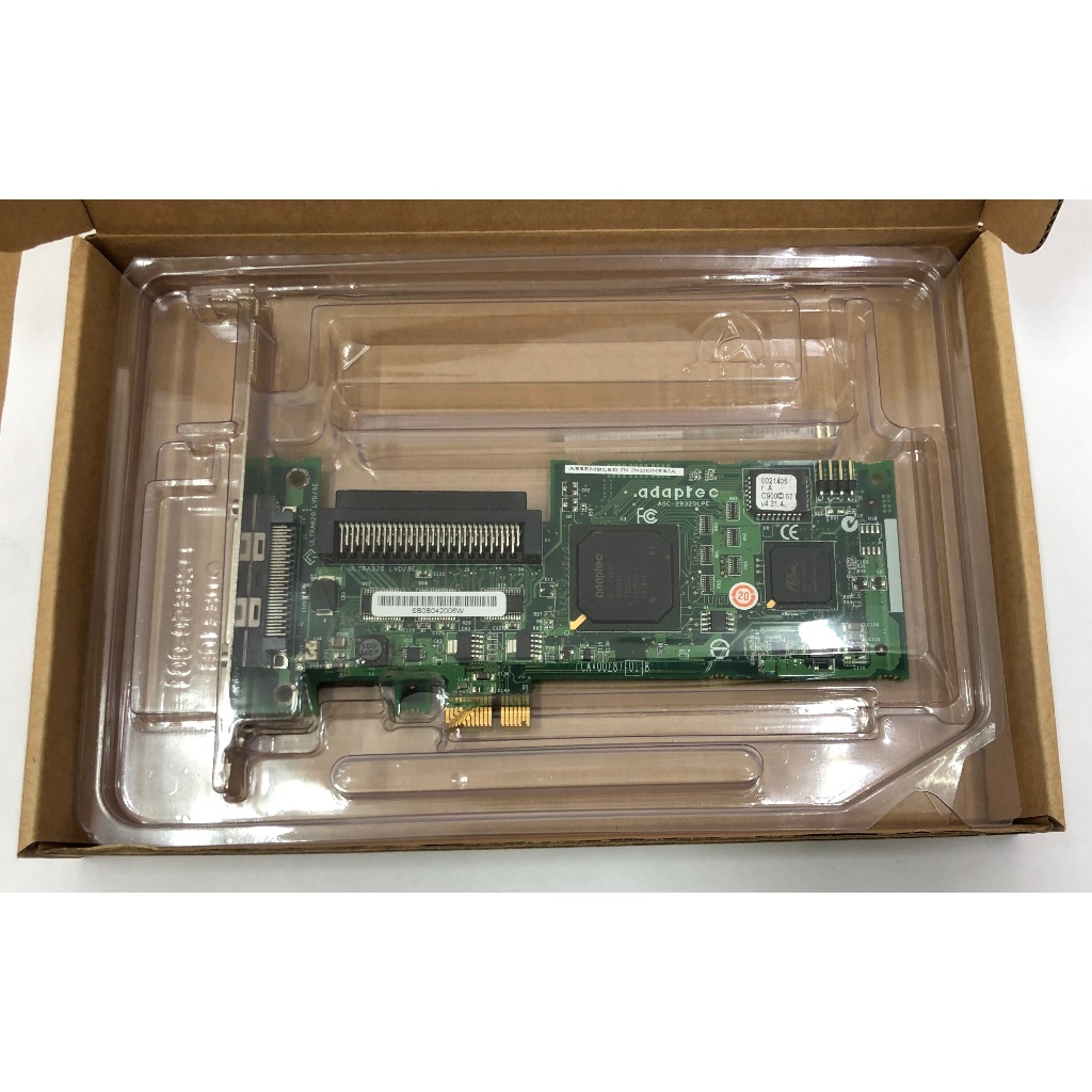 Adaptec ASC-29320LPE FSC RoHS PCIe U320 SCSI Controller Adapter Card ...