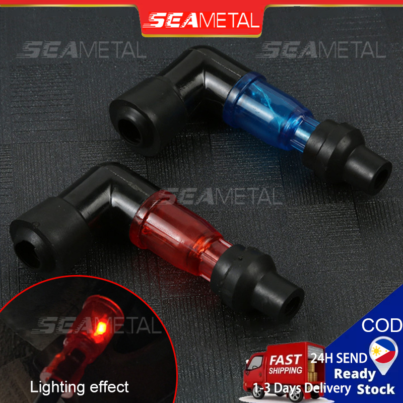 SEAMETAL Motorcycle Spark Plug Cap ignitioncoil Spark Plug Cap ...