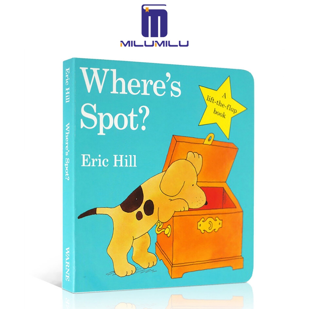 Where's Spot? Board book – Lift the flap by Eric Hill Original English ...