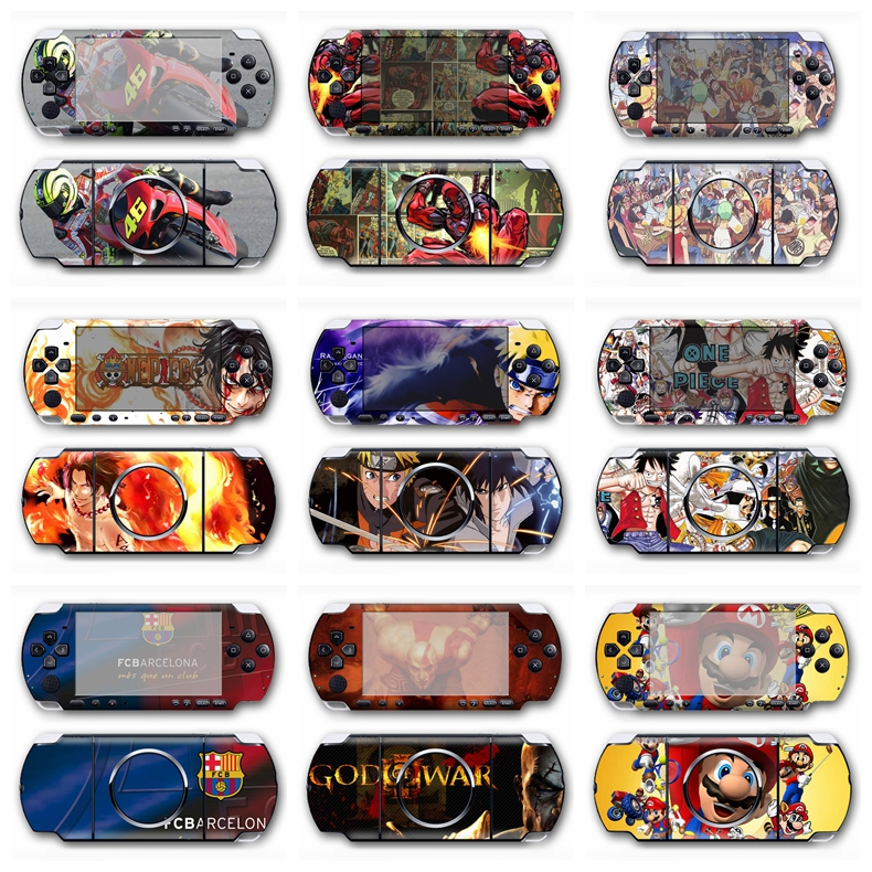 74 Colors Skin Sticker Compatible with Sony PSP 3000 Vinyl Decal Full ...