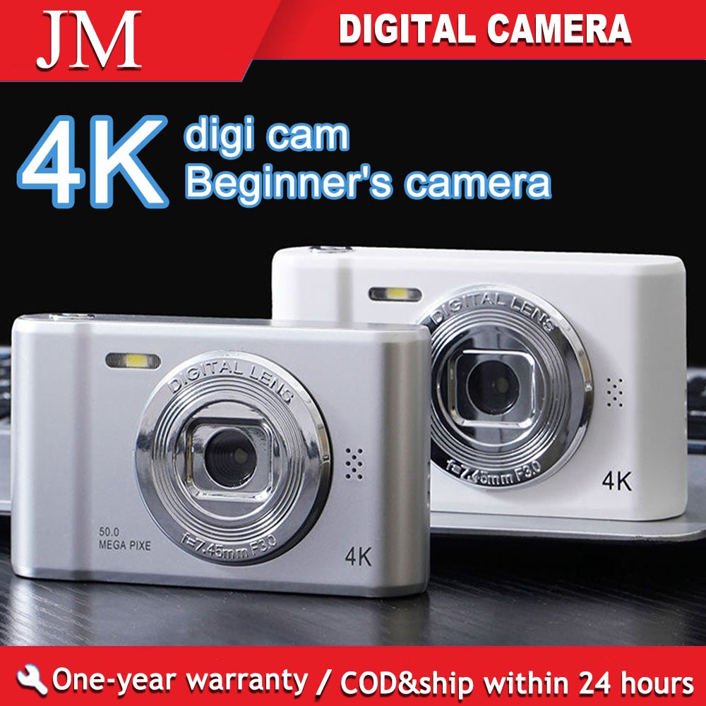 4K Digital Cameras for Kids Mini Autofocus Camera with Bag for ...