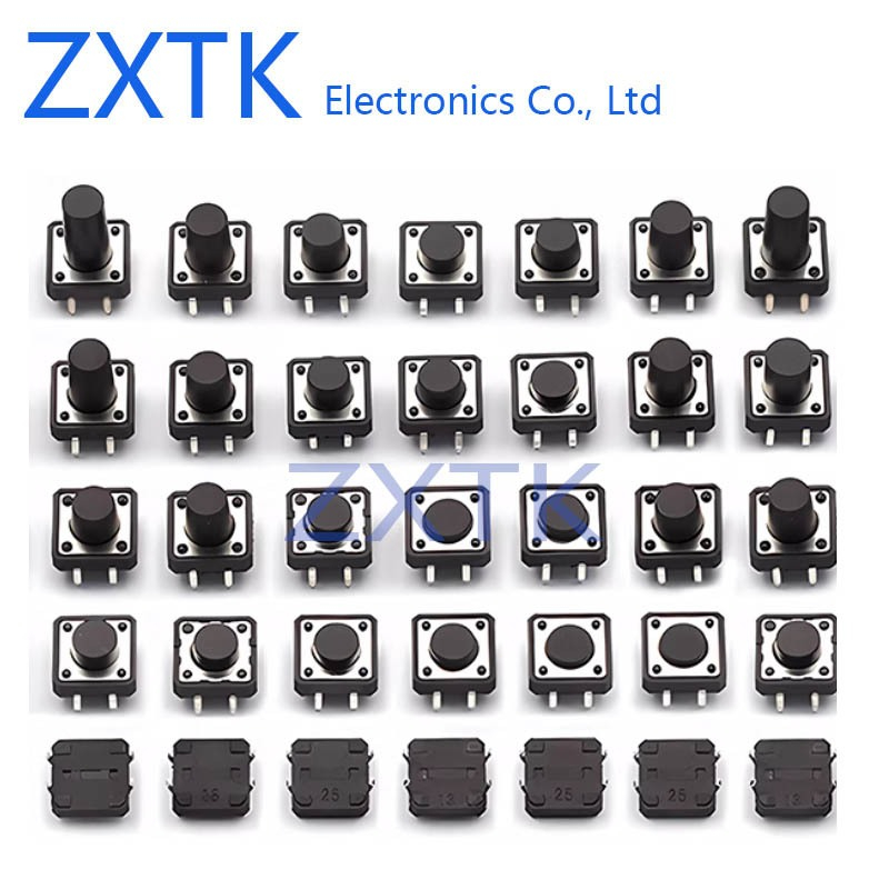 30PCS Tactile Tact Mini Push Button Switch SMD 4pin Micro switch ...