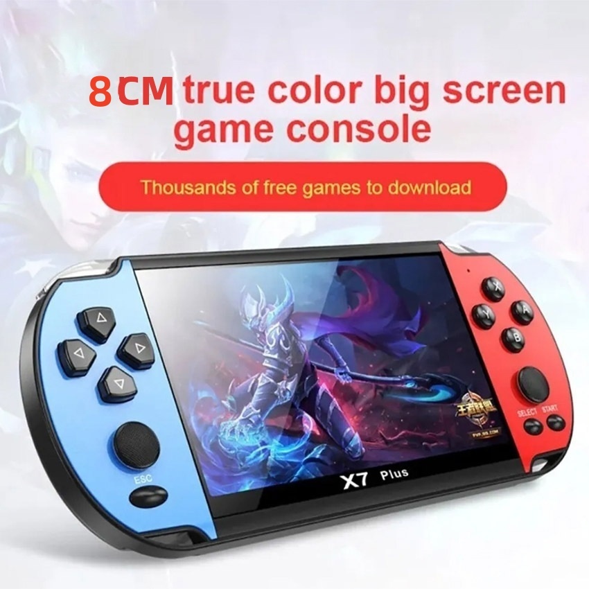 PSP X7 8CM Support NES Retro Game Handheld Retro Game Handheld Game ...