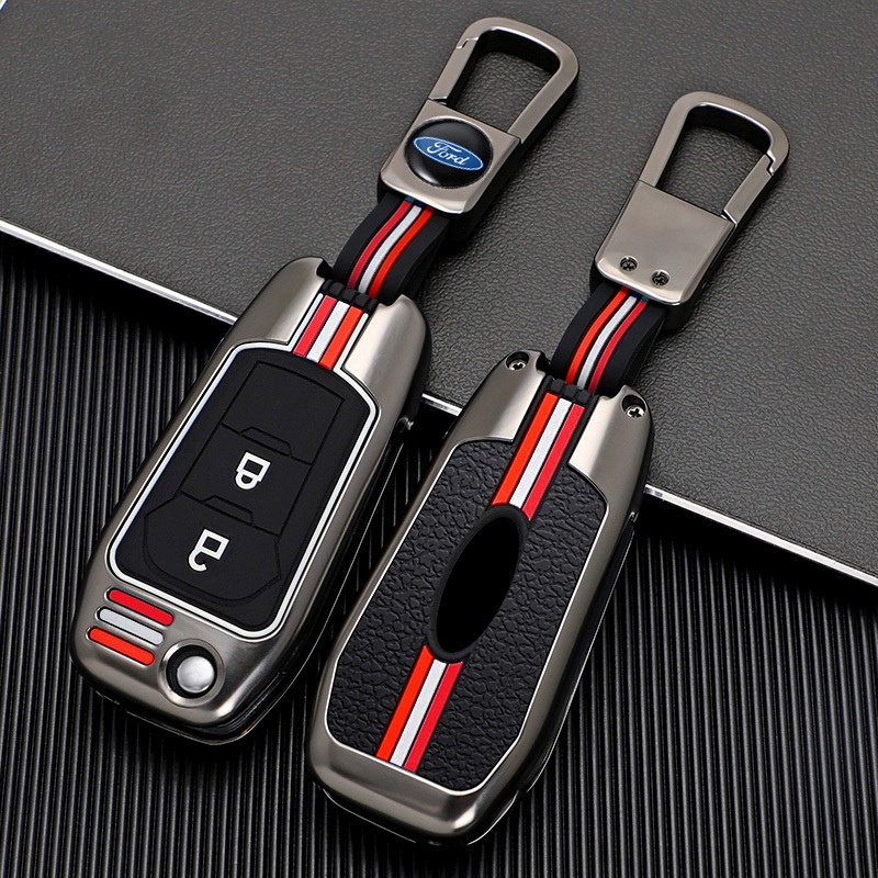 Ford everest Alloy Key Case cover key cases Ford Key Shell holder pouch ...