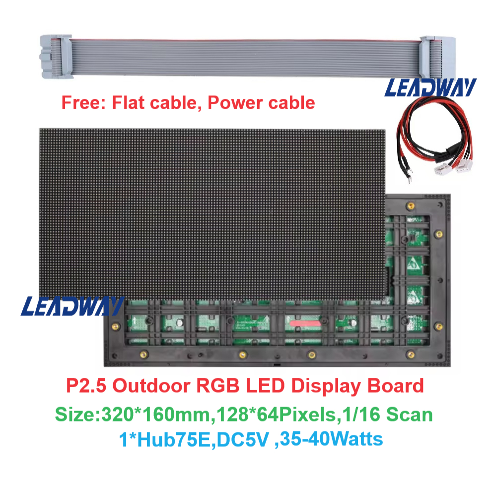 P2.5 Outdoor Full Color LED Display Signboard Led Wall Screen Panel LED ...