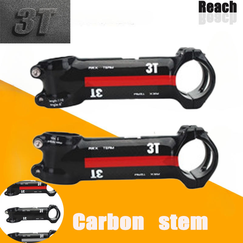 3T Carbon fiber Stem 31.8mm Ultralight Mountain/Road Bicycle stem 60 ...