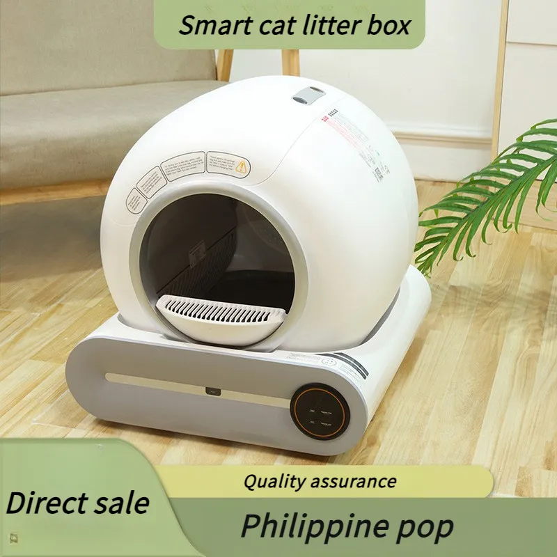 Maine Coon Cat partner Smart Litter Box Fresh Air One-Click Cleaning ...