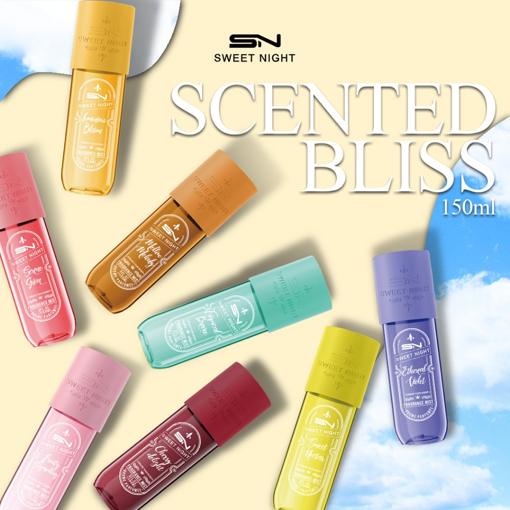 [SHIMMER EDITION] Sweet Night Scented Bliss New Arrival 150ML | Shopee ...