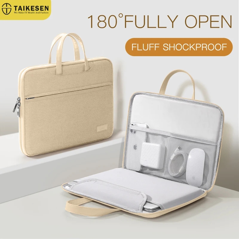 Simple Laptop Bag 180° fully open Stylish business handbag Suitable for ...