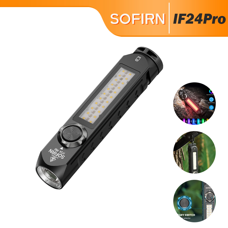 SOFIRN IF24PRO Upgrade Mini 1800lm SFT40 Strong Buck Driver RGB Light ...