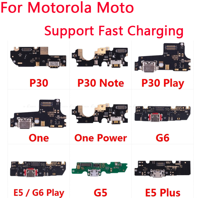 AAA+ USB Charging Port Dock Plug Connector Charger Board With Mic Flex ...