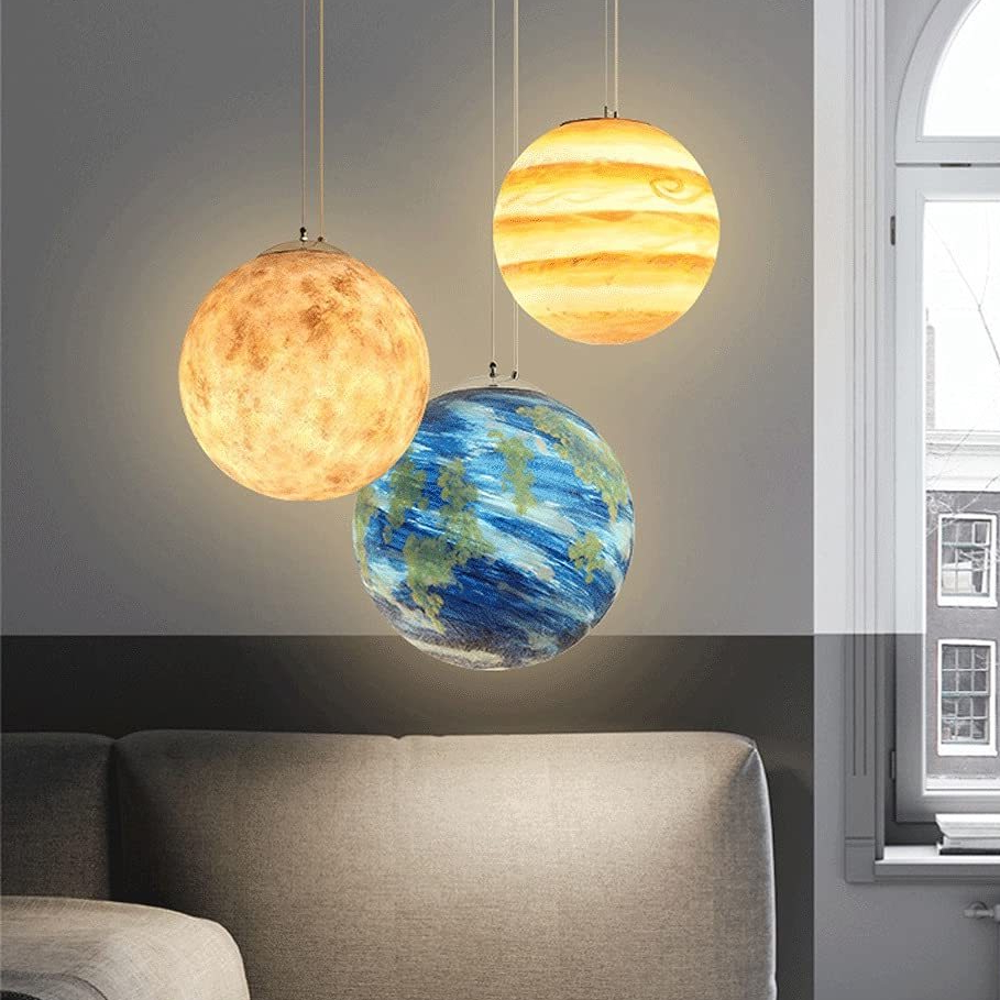 Starry sky lights Planetary Chandelier Outdoor Kindergarten Lights ...