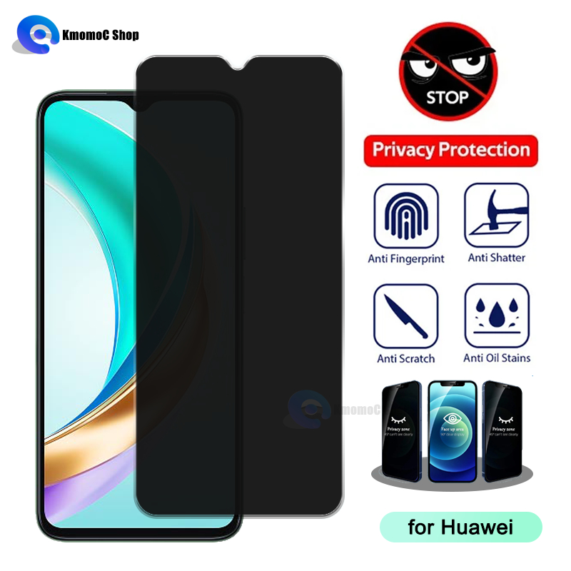 Anti-Spy Privacy Screen Protector for Huawei Honor 200 90 LIte X8 X8b ...