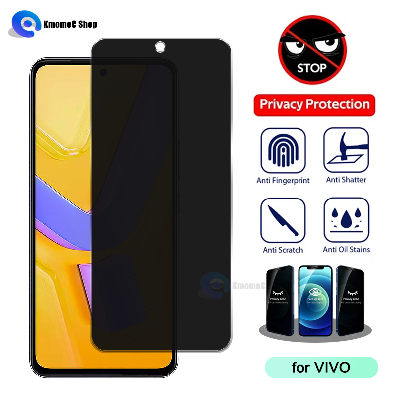 Anti-Spy Privacy Screen Protector for VIVO V40 Se V30 V29e Lite V27e ...