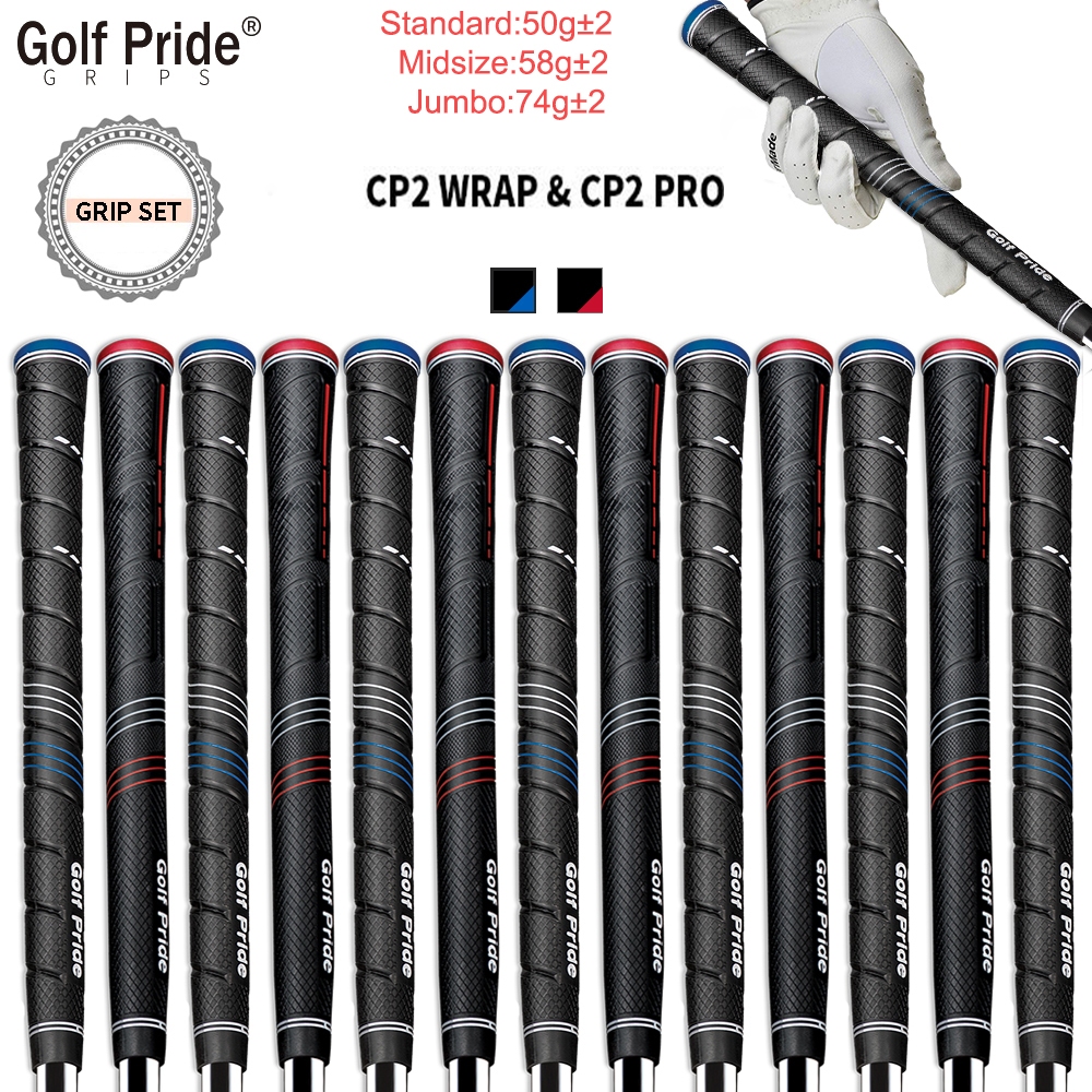 Standard/Midsize/Jumbo Three Size Golf Grips CP2 PRO/CP2 WRAP Rubber ...