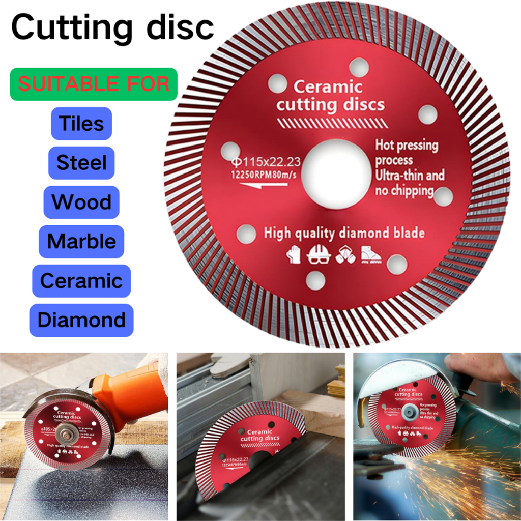 105mm 4 Inch Tile Cutter Super Thin Diamond Cutting Disc For Stone ...