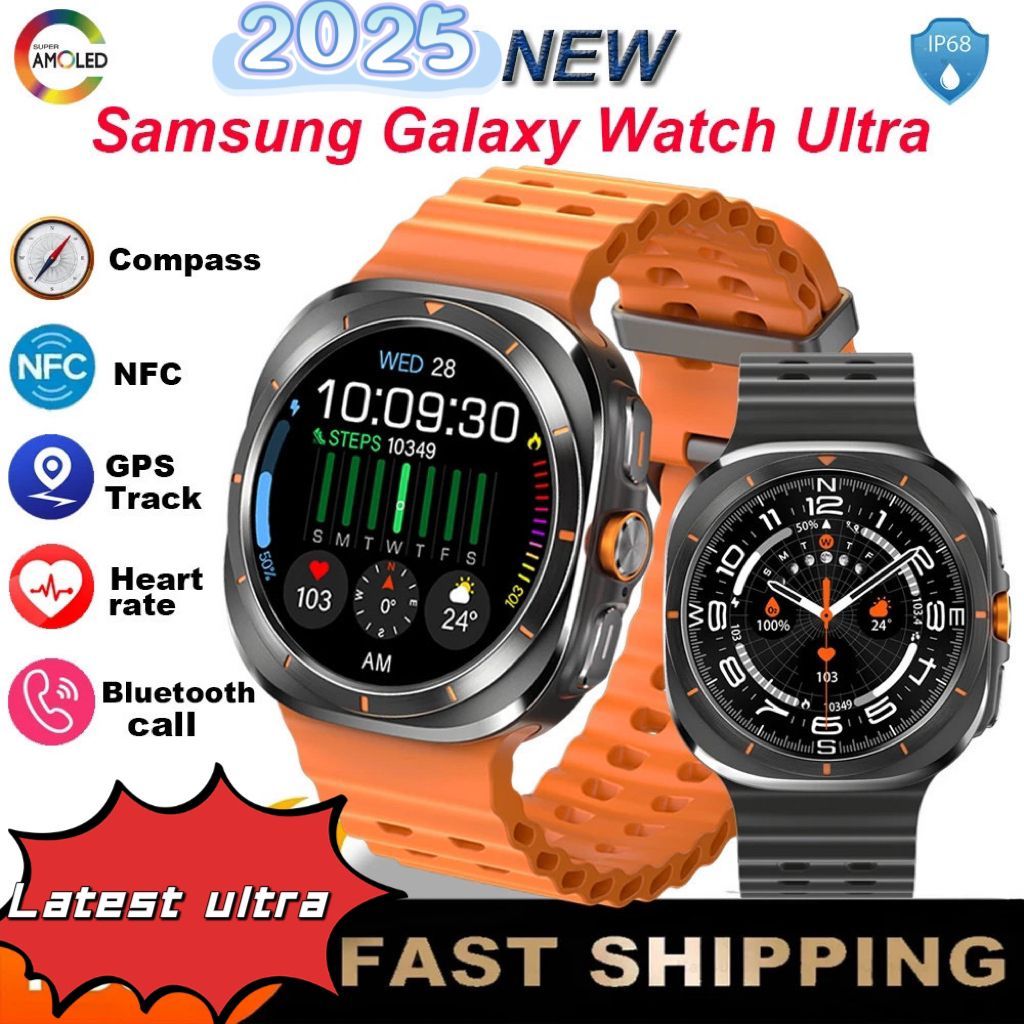 For Samsung Galaxy Z7 Ultra Smart Watch Waterproof For men Woman GPS ...