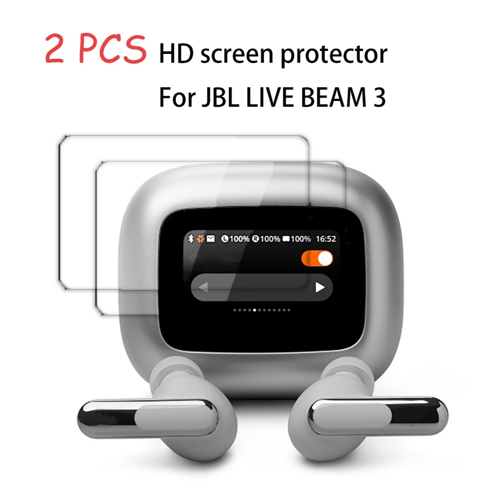 2 Pack Screen Protector, compatible with JBL LIVE BEAM 3/BUDS 3/FLEX 3 ...