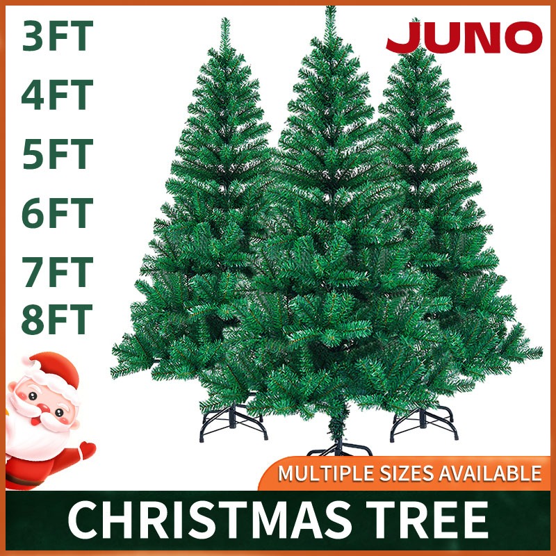 JUNO Christmas tree 3FT/4FT/5FT/6FT/7FT/8FT xmas tree christmas tree ...