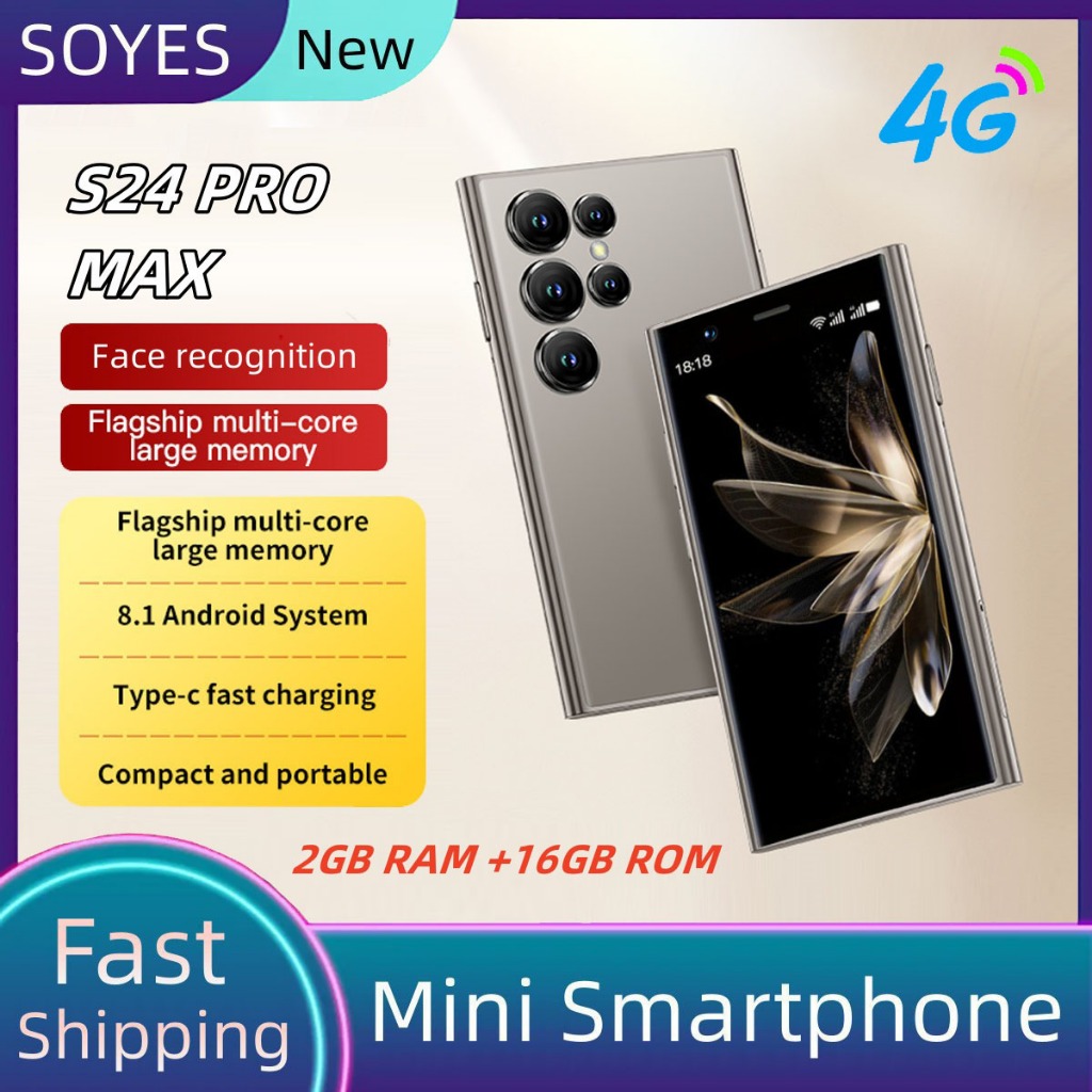 2025 New SOYES S24 PRO MAX Mini 4G Smartphone Quad Core 3.0inch HD ...