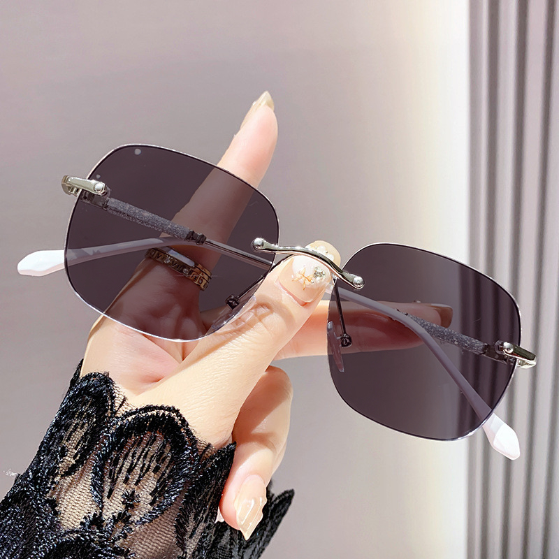 Frameless Anti Radiation Eyeglasses with graded lens with photochromic ...