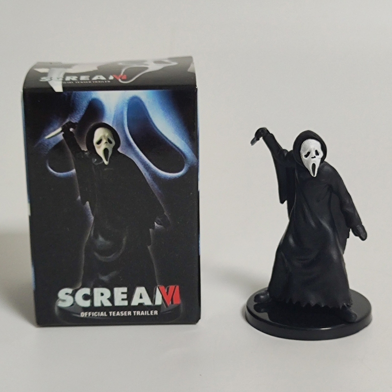 10cm Horror Movie Scream Sidney Horrible Face Ghost Q Version PVC ...
