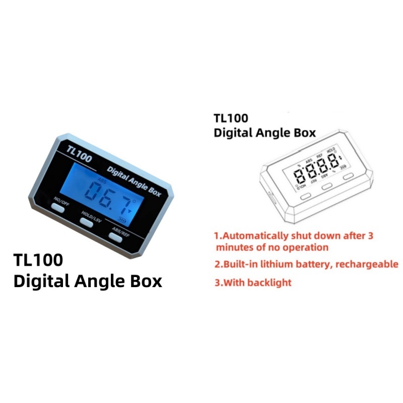 Laser Digital Angle Box High-precision Electronic Inclinometer ...