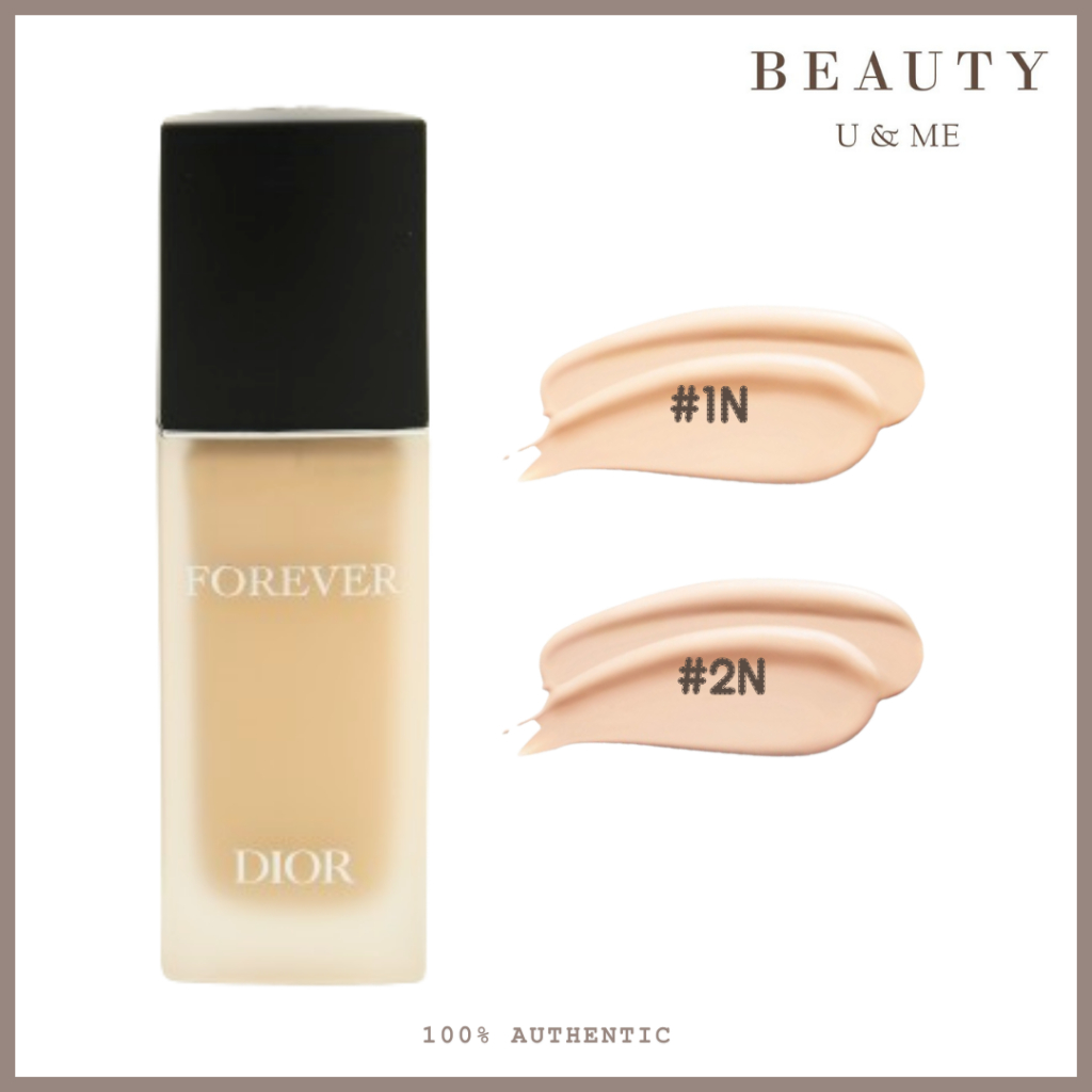 CHRISTIAN DIOR Forever Clean Matte Foundation 30ml (1N / 2N) | Shopee Philippines