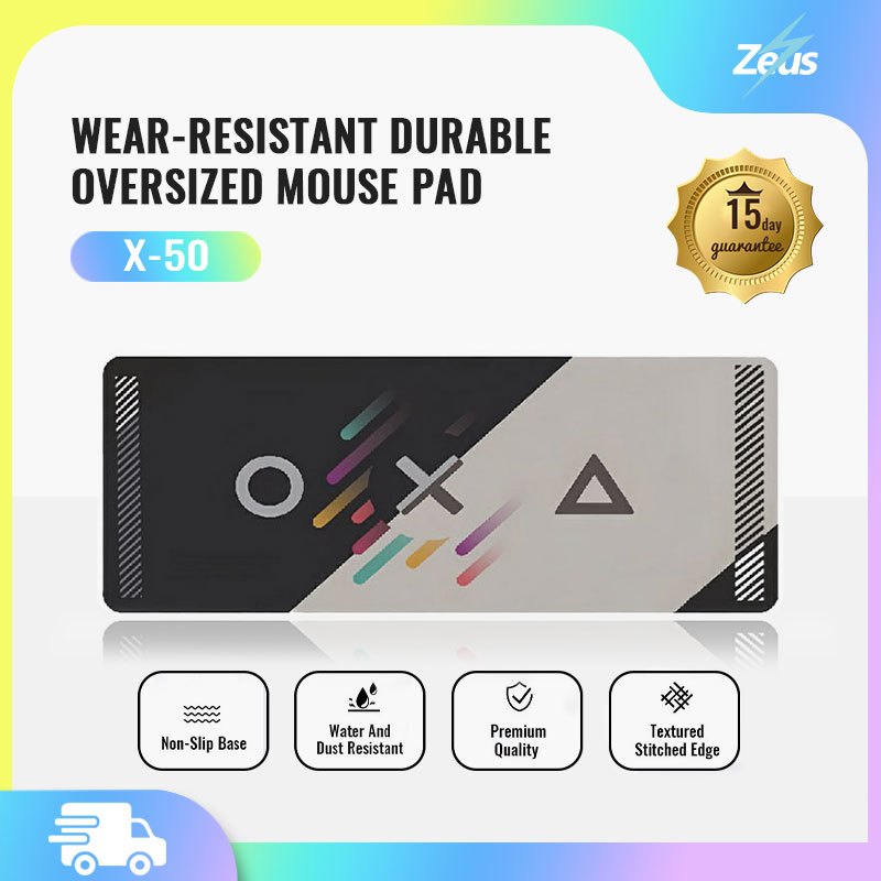 Zeus X-50 X-53 Extended Mouse Mat / Mouse Pad For Gaming ( 80cm x 30cm ...