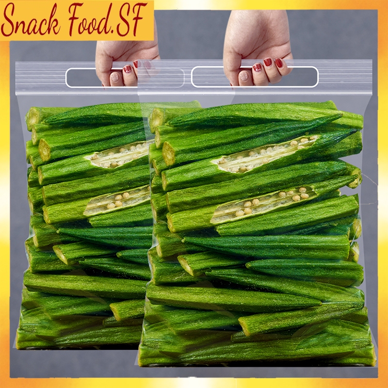 Dried Okra Crispy Dehydrated Vegetables Comprehensive Fruit Vegetable ...