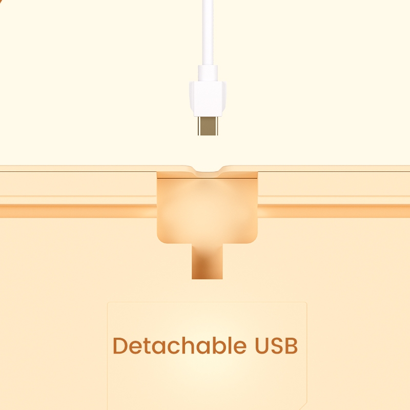 Akko x MonsGeek MG108B Bun Wonderland Multi-modes Mechanical Keyboard ...