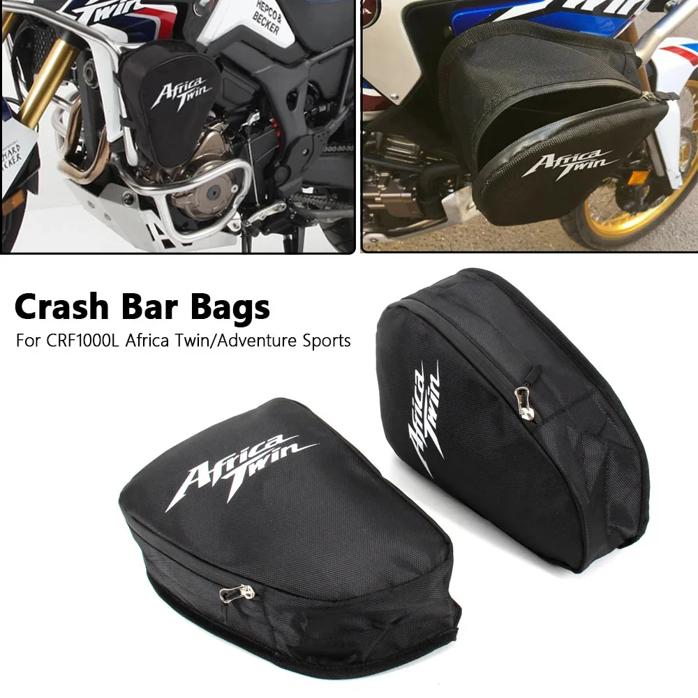 Motorcycle Crash Bar Bags Waterproof Bag Tool Placement Travel bag For ...