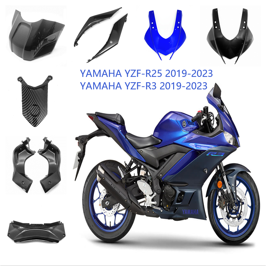 FOR YAMAHA YZF-R25 YZFR3 2019-2023 YZF-R3 YZF-R25 Fairings Injection ...