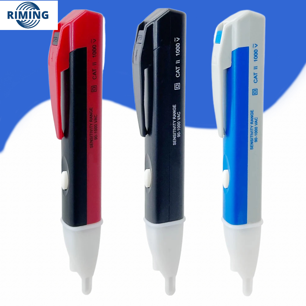 AC/DC Voltage Detectors Smart Non-Contact Tester Pen Meter 90-1000V ...