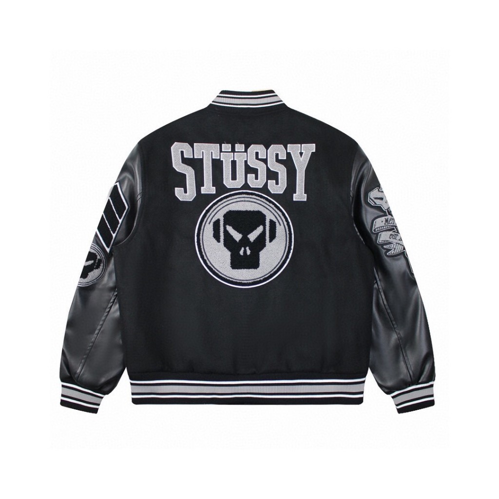 STUSS* new jacket fashion bomber coat UNISEX FOR MEN and WOMEN | Shopee ...