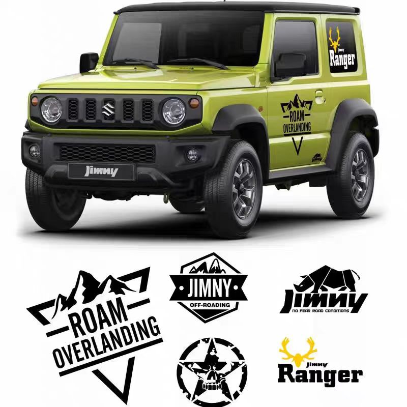 For Suzuki Jimny Car Stickers Personalized Modified Body Door Decals ...