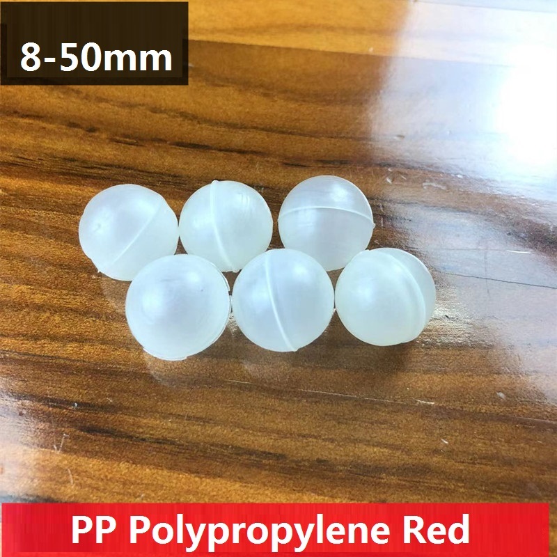 PP Hollow Ball 8-50mm Red/White Ball Polypropylene Hollow Plastic Ball ...