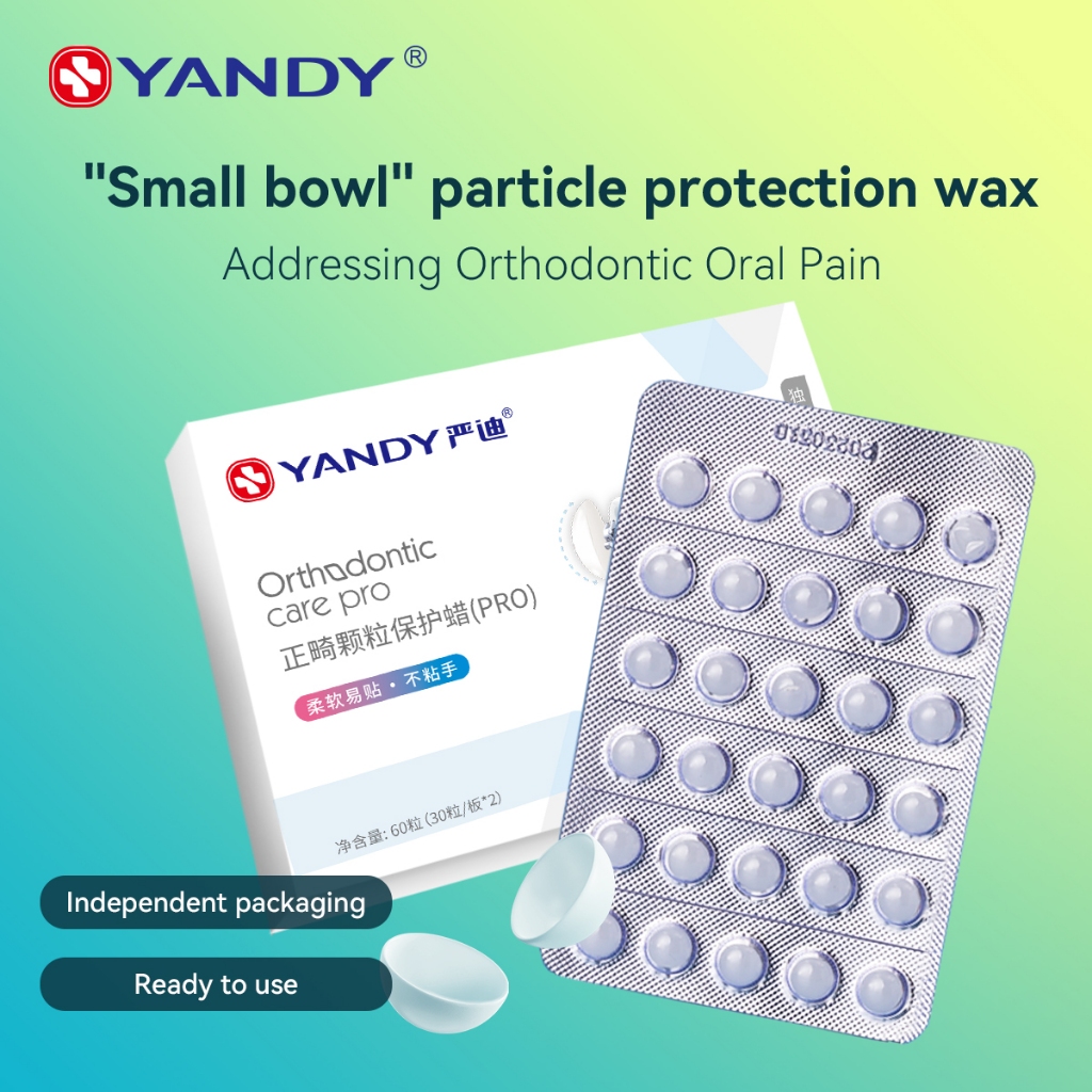 YANDY Protection Wax Granular Tooth Cover Anti scraping Mouth Anti ...