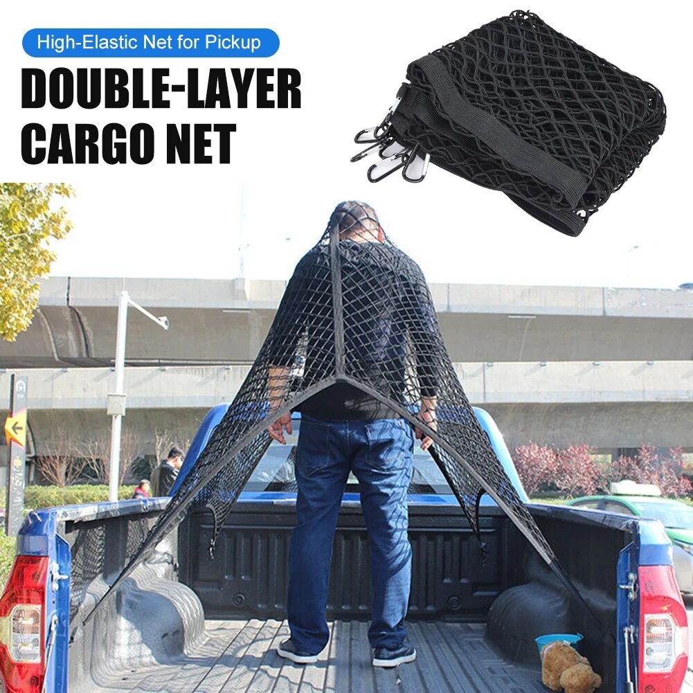 48"L x 48" For Ford Ranger Raptor Everest Heavy Duty Cargo Net ...