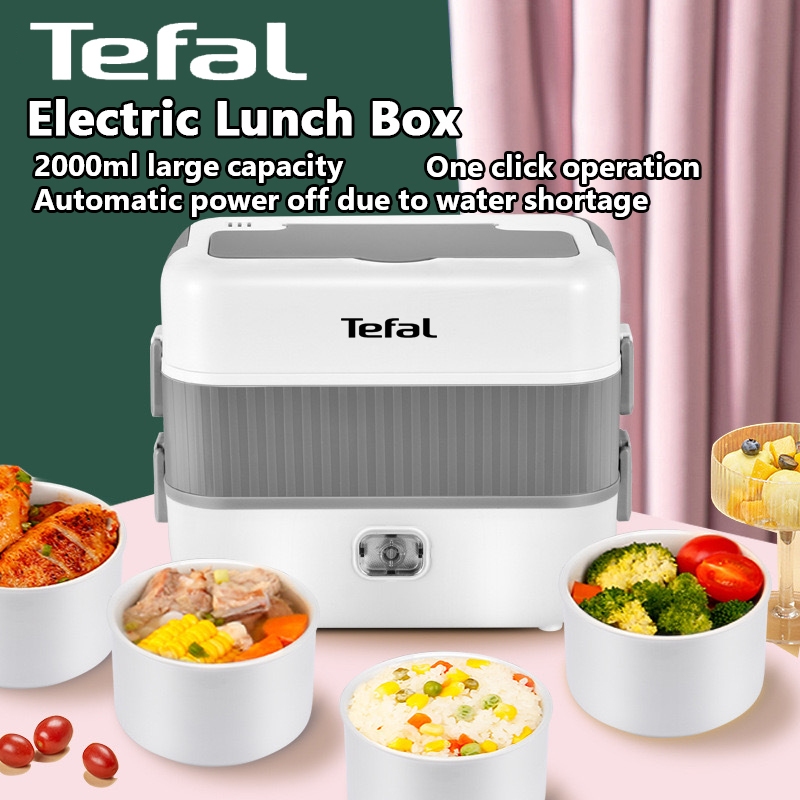 Tefal Electric Lunchbox Heater Bento Electric cooker Double Layer ...