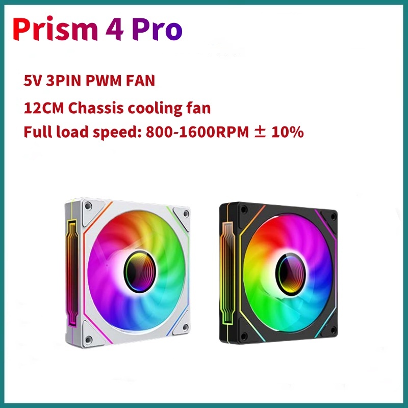 PRISM Gen4 PRO ARGB CPU Fan 4PIN PWM Silent chassis fan 120mm Infinite ...