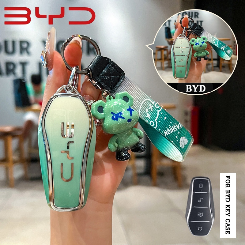 New Design TUP Car Key Cover Suitable For BYD Tang/Atto 3/Dolphin/Seal ...